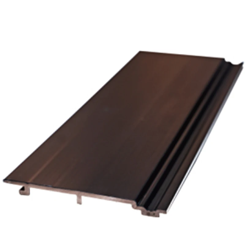 Modern Wpc Clad Wpc Fluted Wall Panel Co-extrusion Capped Wall Panel ...