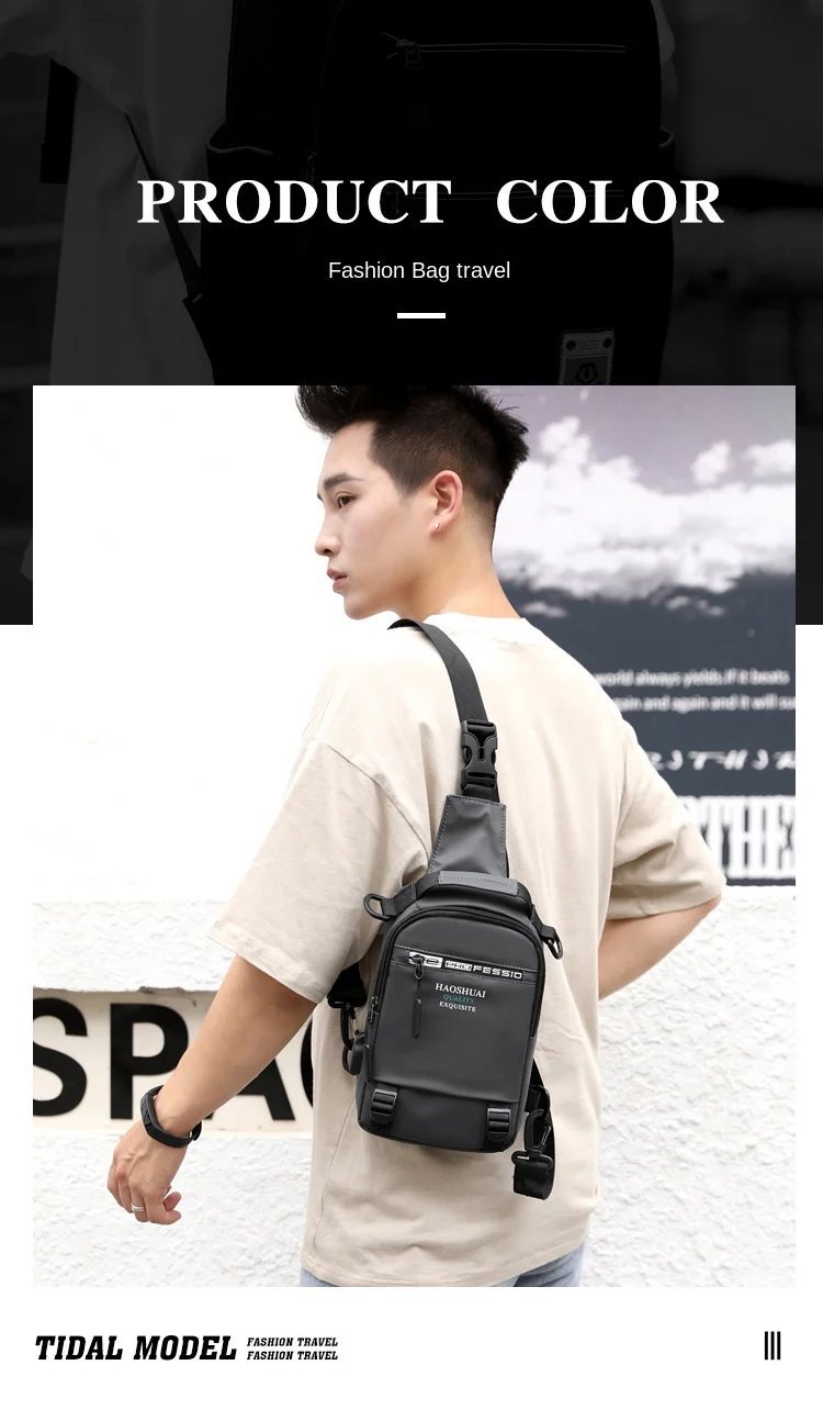 Multifunction Crossbody Bag Anti-theft Shoulder Messenger Bags Male ...