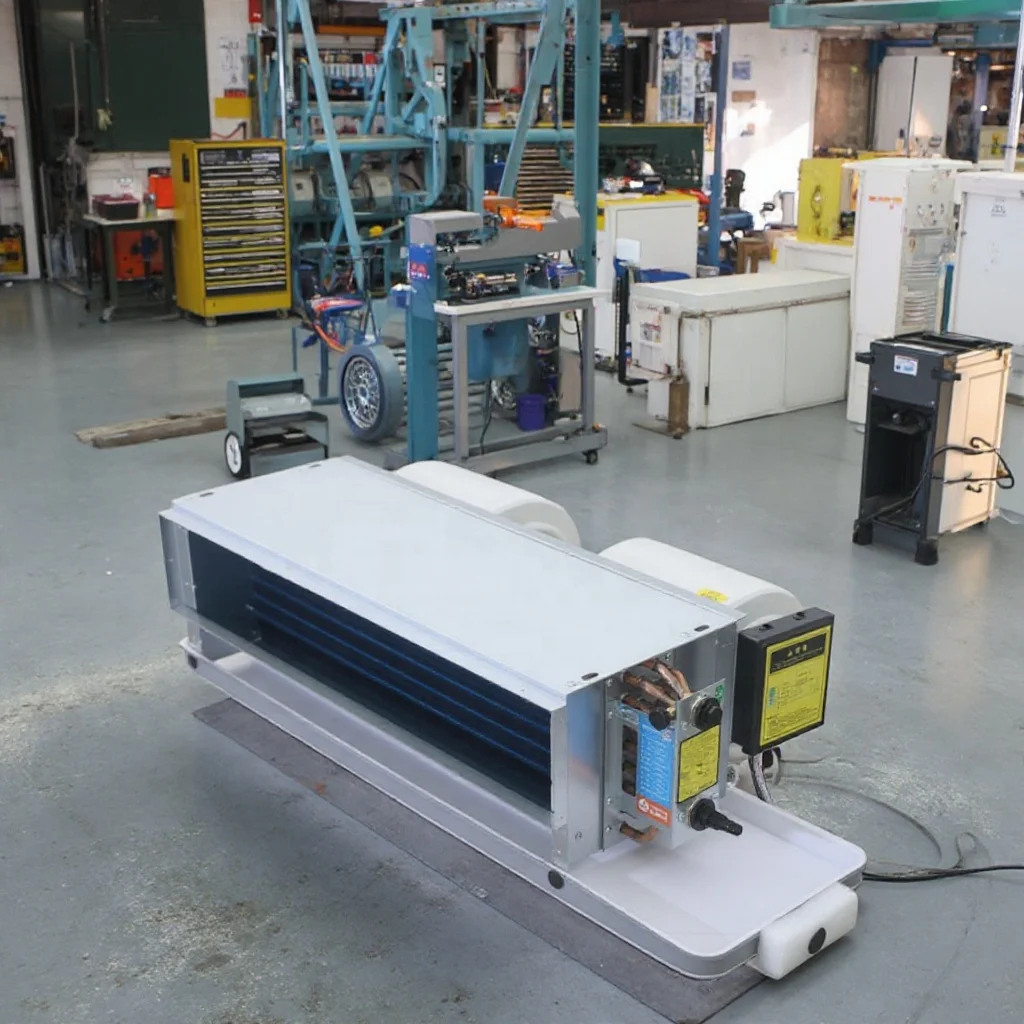 Concealed ceiling fcu fan coil horizontal concealed fancoil fan coil ...