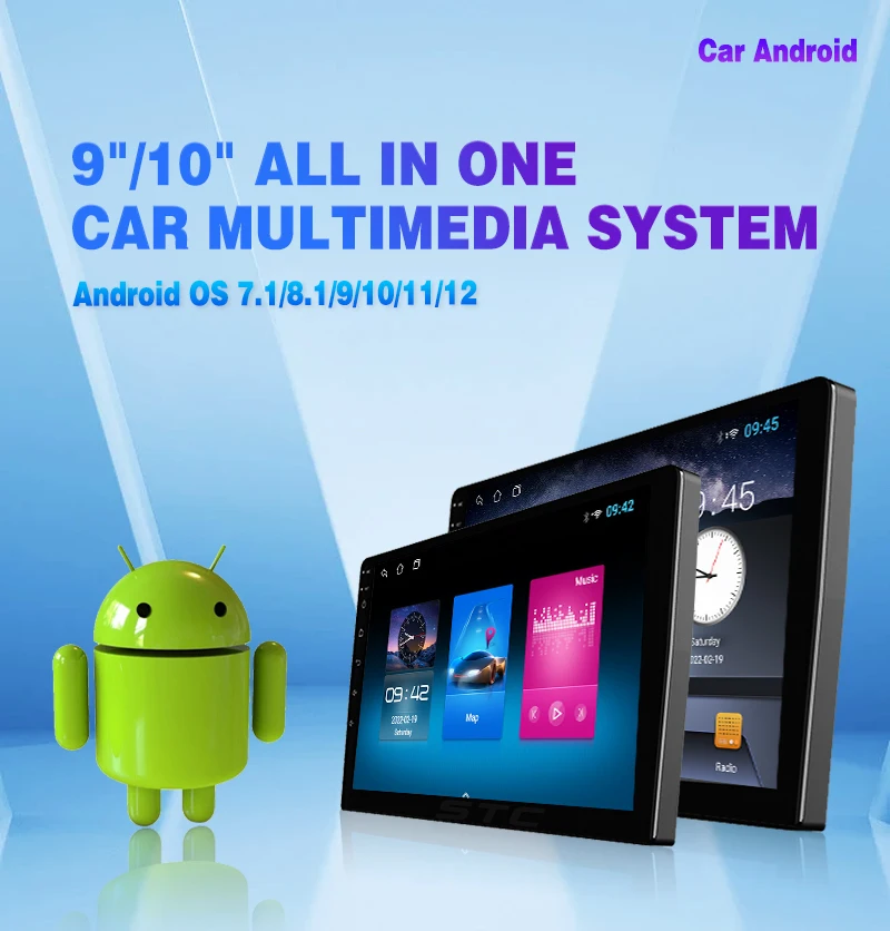 Universal Multimedia Head Unit - 2DIN Android 10.0 Radio