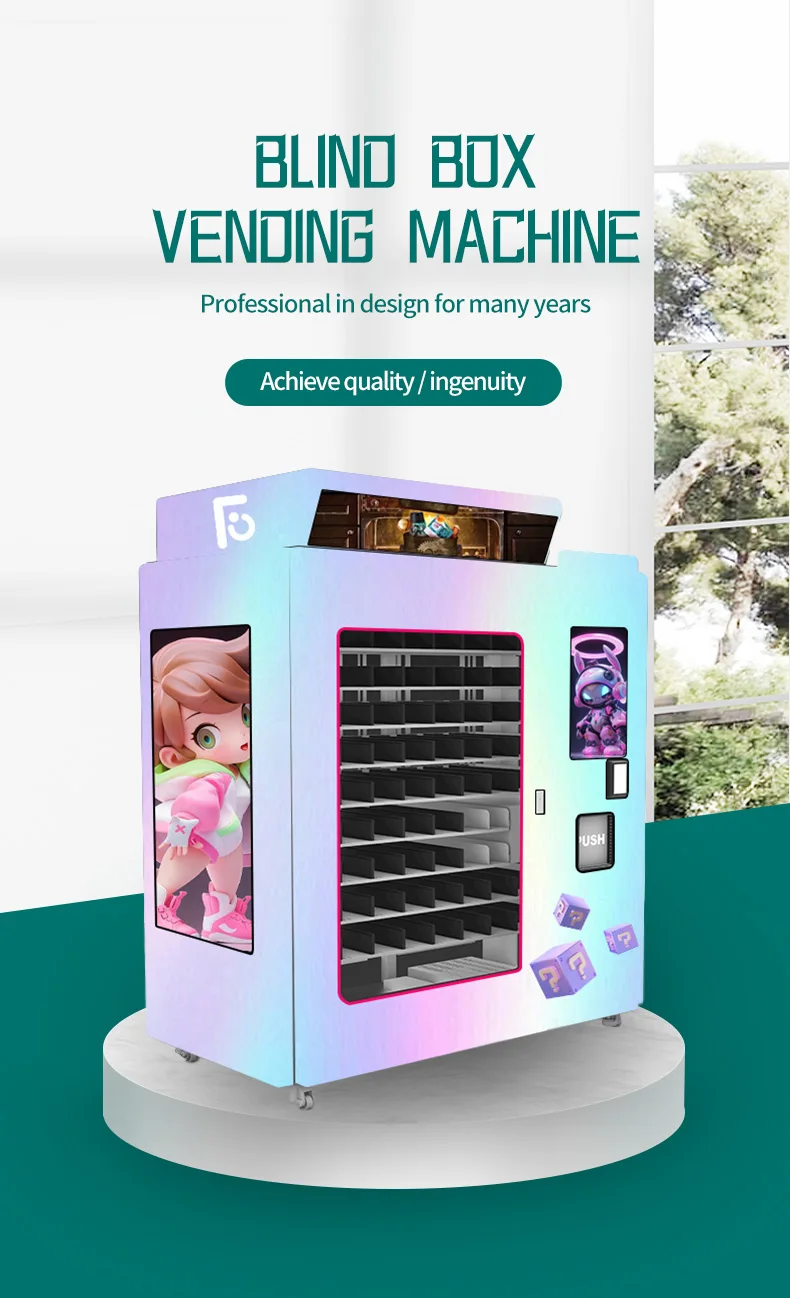 Large Digital Touch Screen Vending Machine Locker Blind Box Souvenirs Perfumes Foods For ...