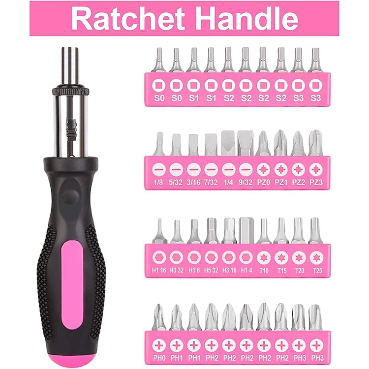 122 Pieces Leather Hand Tools Color Pink Tool Combo Sets China Tools ...