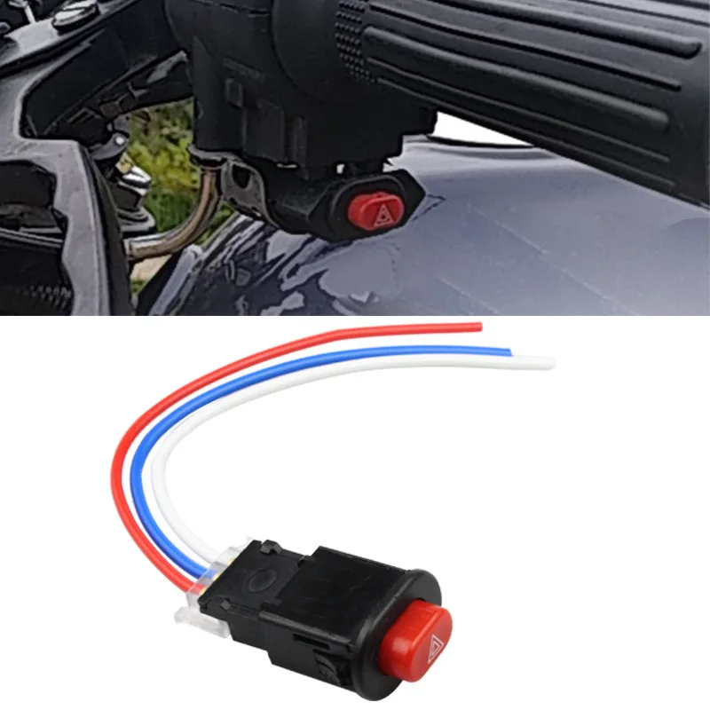 Honda Cb1000r 12v Motorcycle Double Flash Hazard Switch & Led Emergency ...