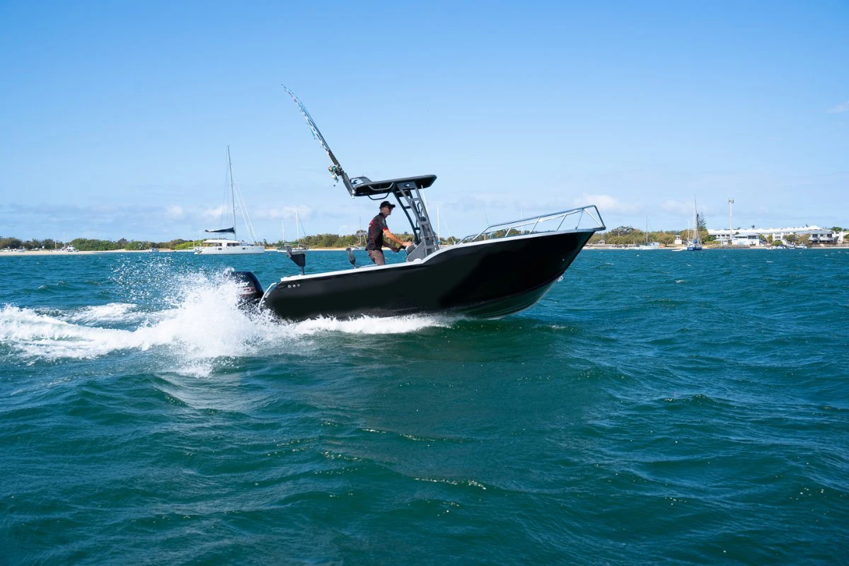 20ft Half Top Aluminum Deep Hull Fishing Speed Boat Vessel With Center ...