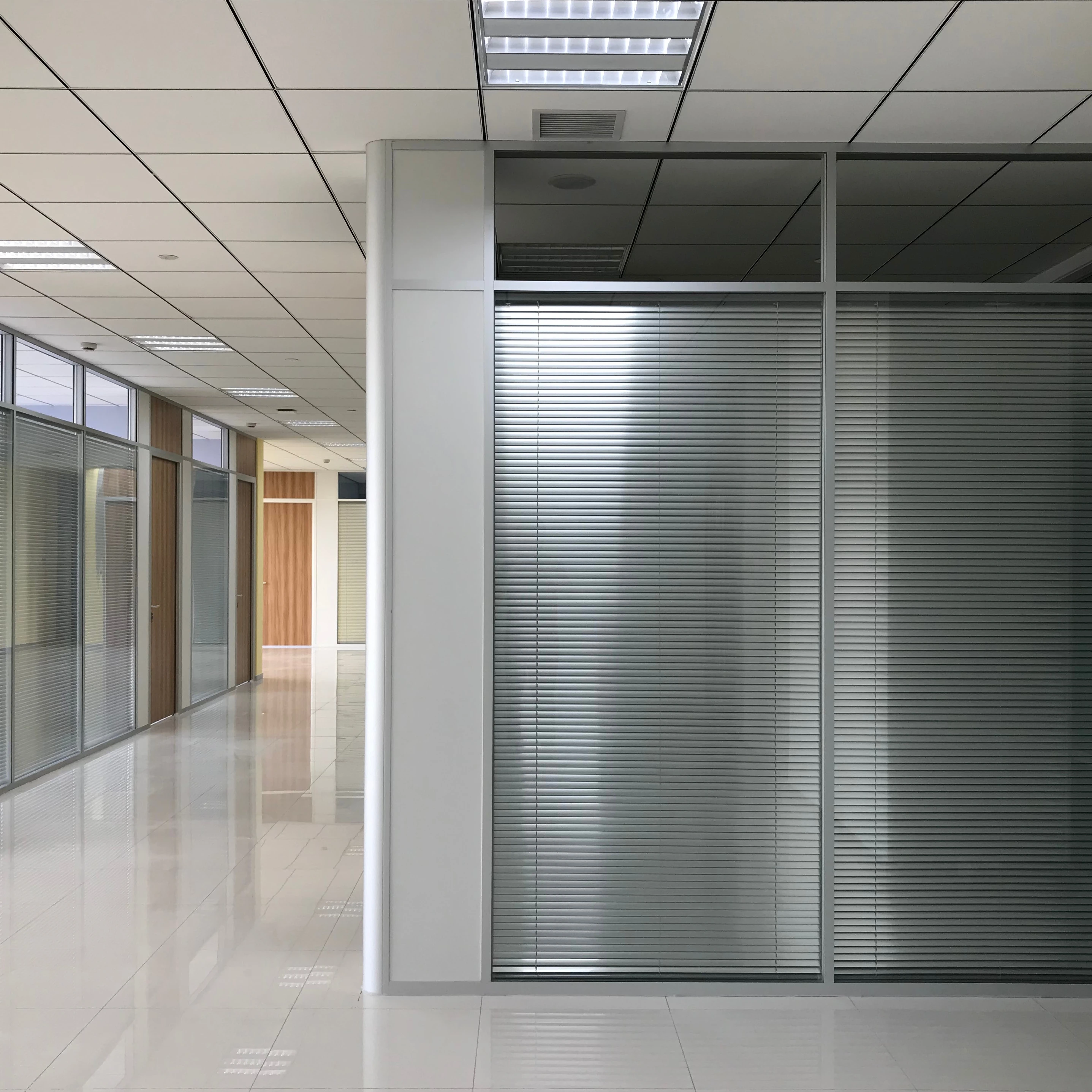 Modern Design Wholesale Price Privacy Built-in Louver Double Glass ...