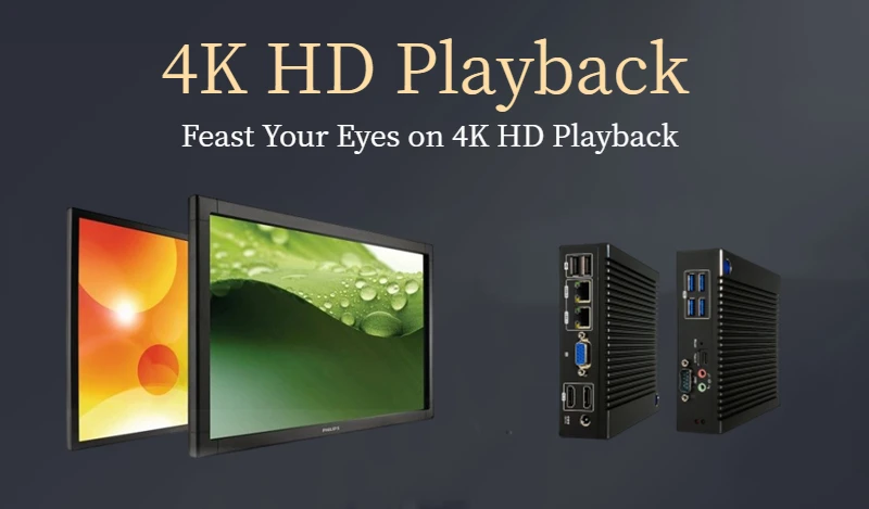 Ultra Compact Edge IOT Fanless Mini PC Workstation N3150