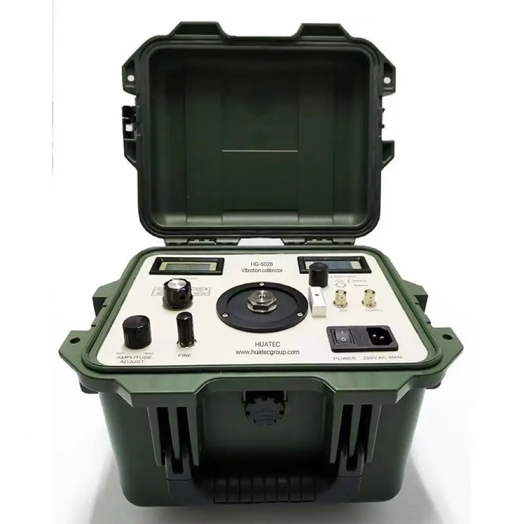 Digital Vibration Meter Calibrator HG-5026 - HUATEC