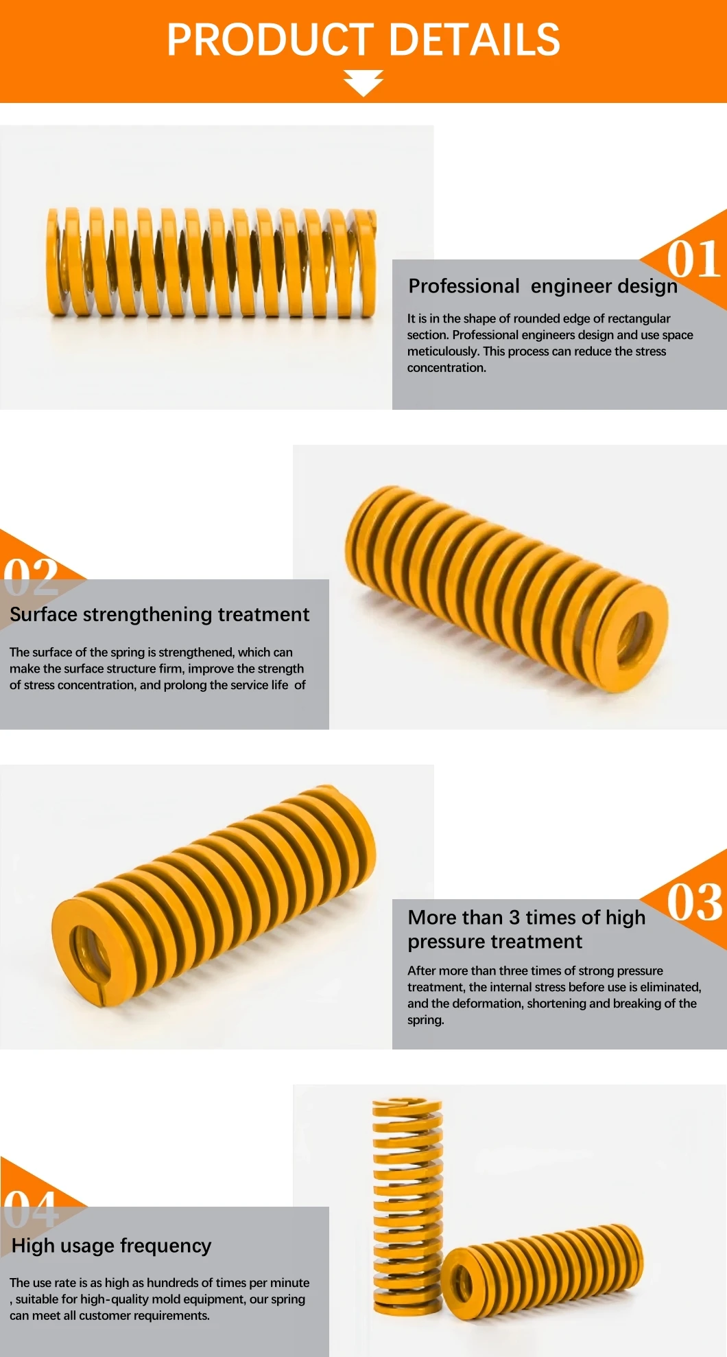 Manufacturers Piano Steel Heavy Duty Long Light Load Springs Coil ...