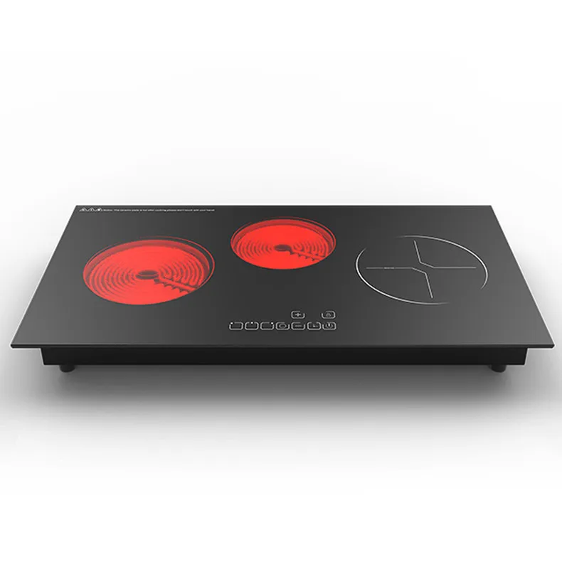 Householder 3 Burners Build In Induction Cooker With Micro-crystal ...