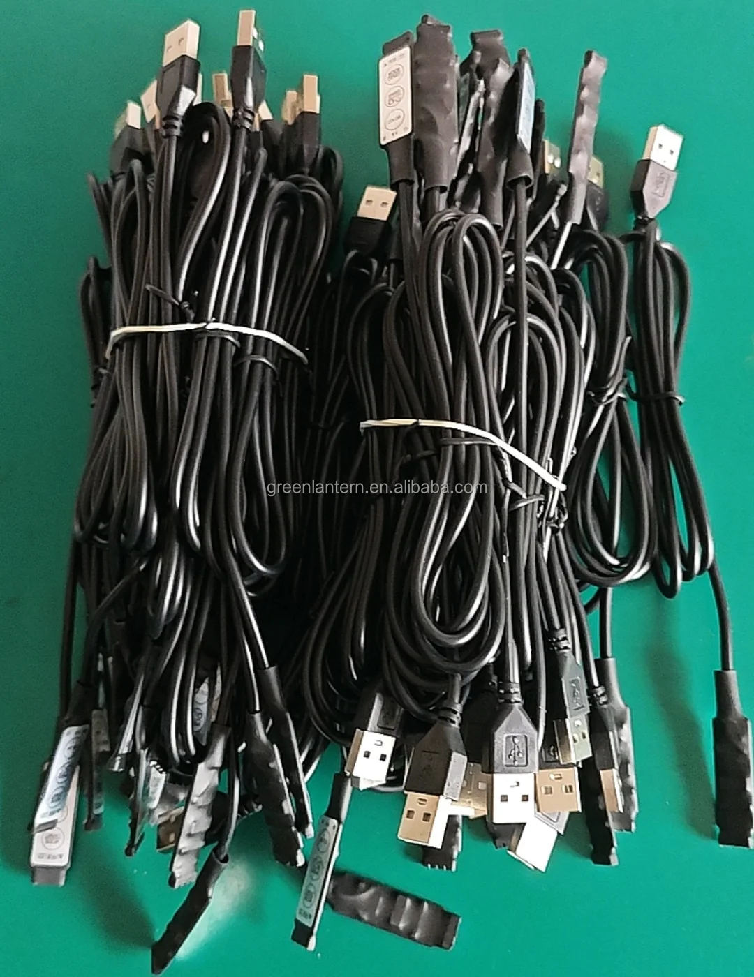 Mini 3-button USB RGB LED Controller for DC 5V 5050 RGB LED Strip Neon ...