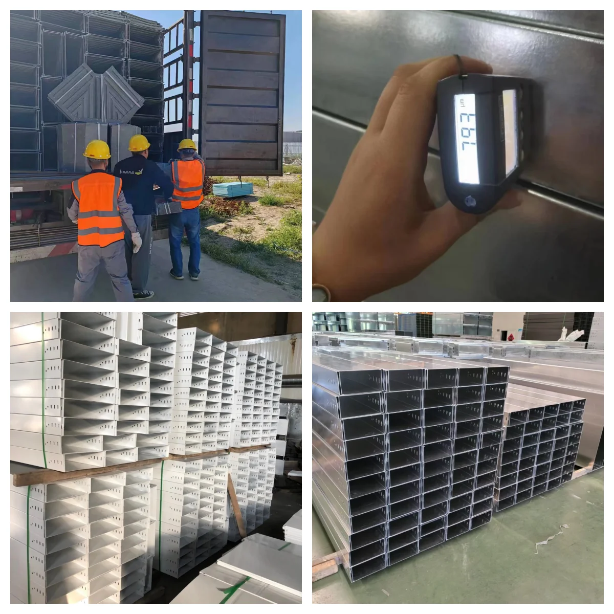 Construction Material Cable Ladder Tray HDG Hot Dipped Galvanized ...