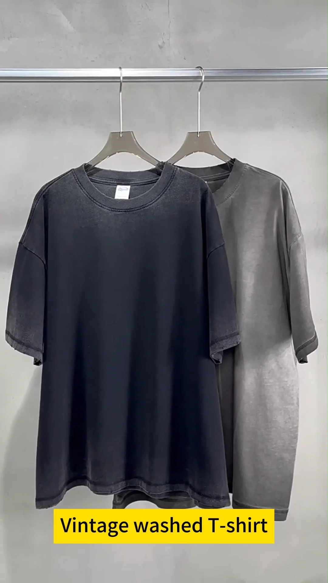 Custom Logo Men's Washed T-shirts All Kinds Printing Vintage Distressed ...