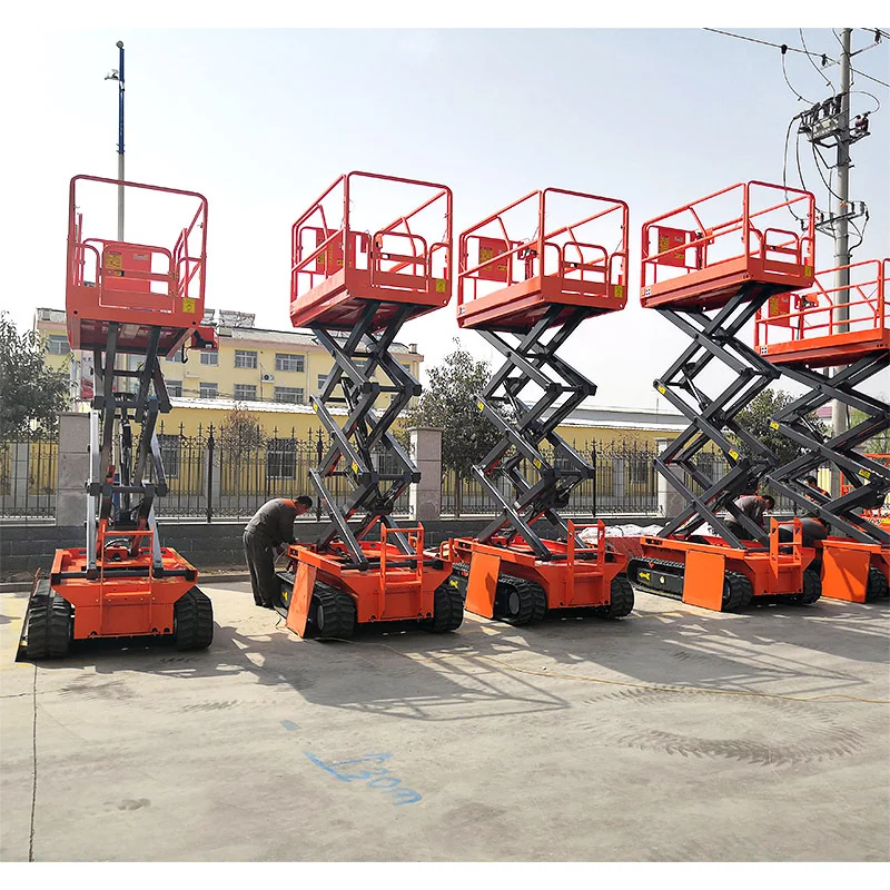300kg 14m Fully Self-propelled Hydraulic Elevating Work Platform - Buy ...