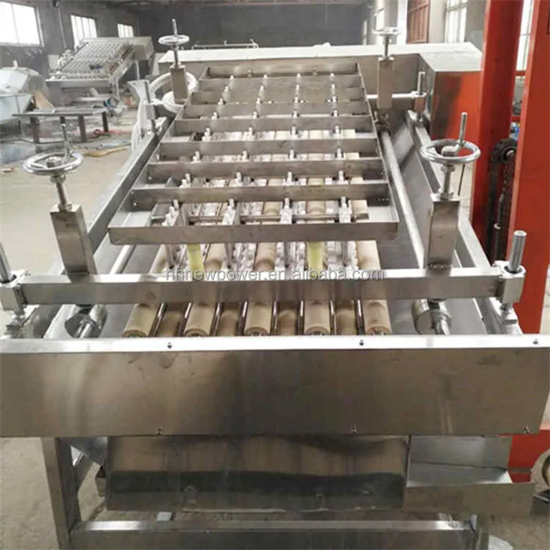 Fresh Prawn Shrimp Washing Peeling Grading Machine 12 Rollers Shrimp ...
