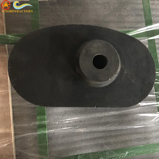 Safflow Slide Gate Plate With Nozzles For Small Ladle - Buy Refractory ...