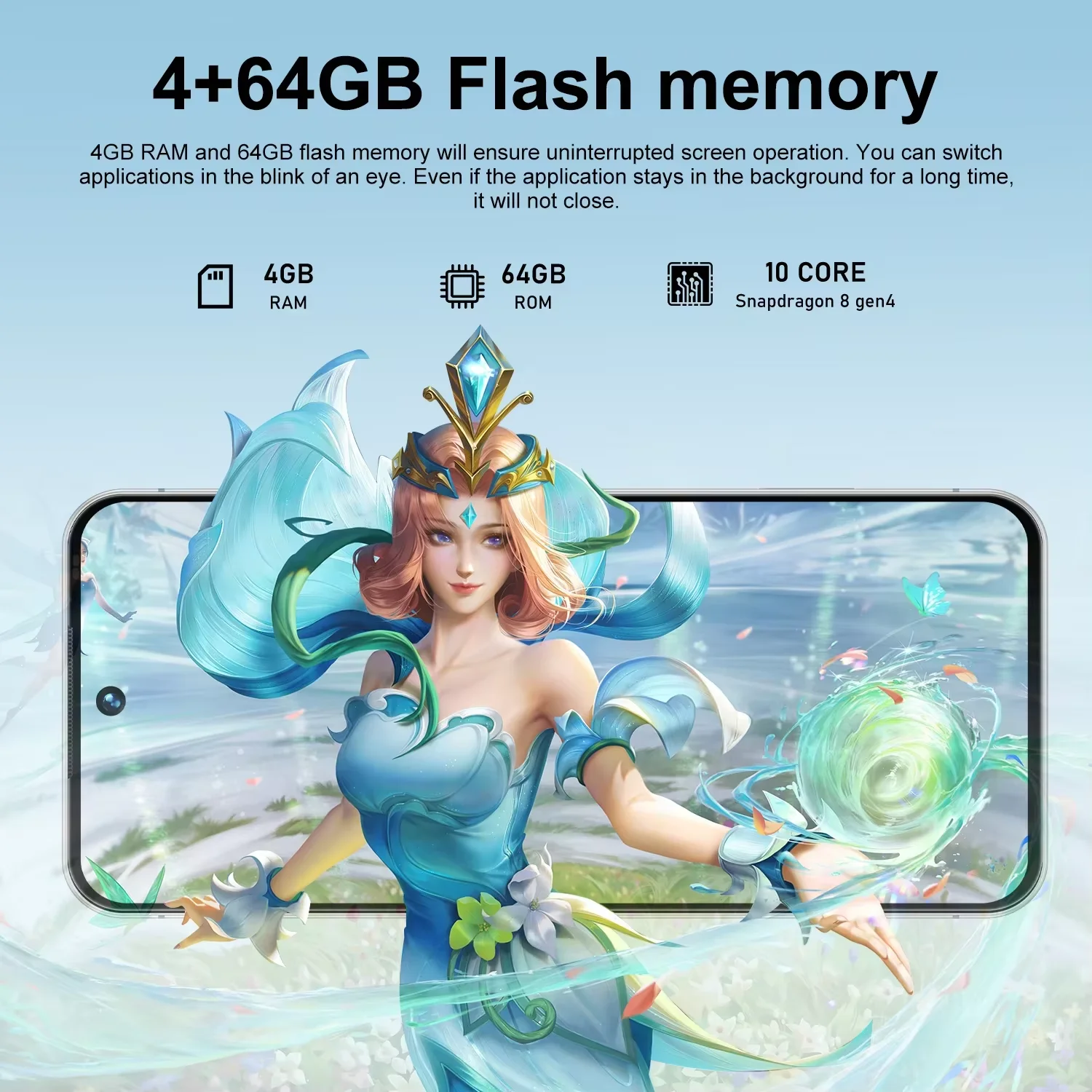 Original A66/17promax 5G Dual SIM Smartphone 16GB+512GB Deca Core CPU ...