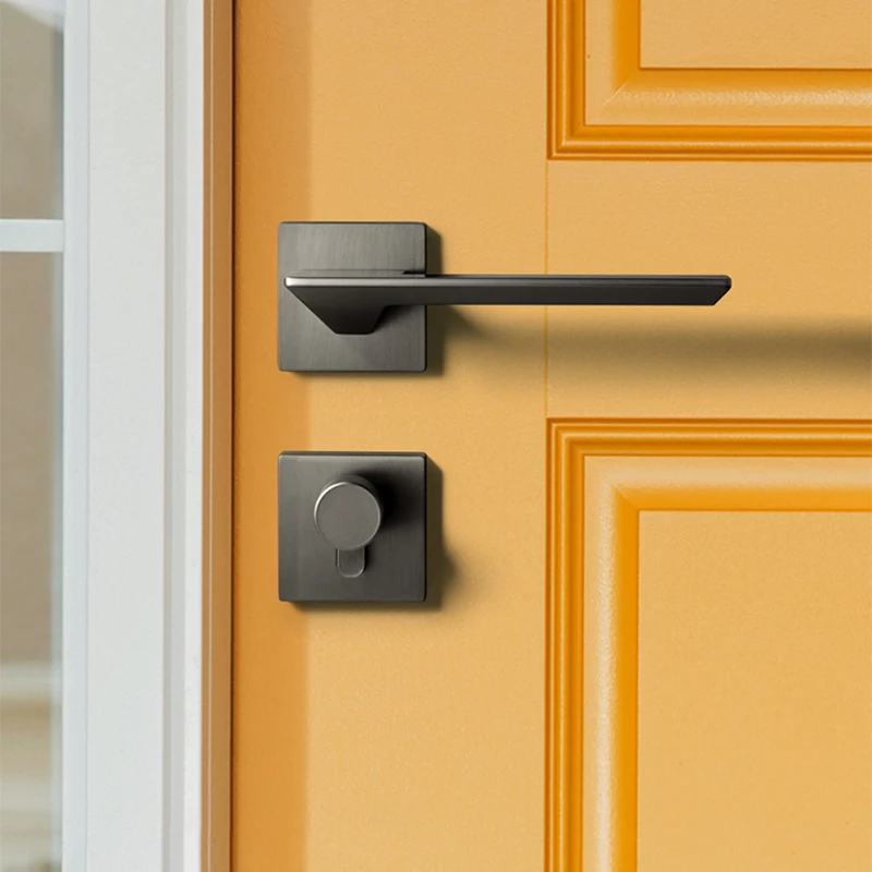 Secure Your Doors with Stylish Matt Black Lock Designs