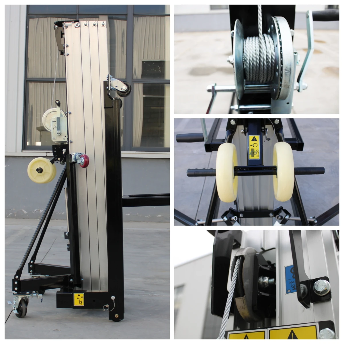 Aluminum Alloy Material Lift Hand Winch Forklift Mini Lifter Light ...