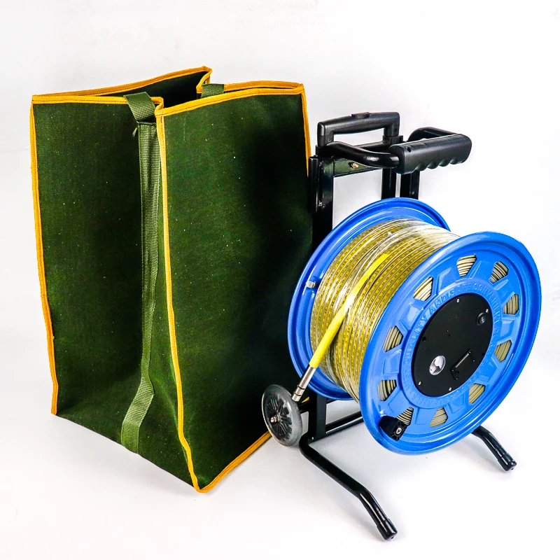 9v Battery 100m 200m Portable Water Level Indicator Steel Rule Tape ...