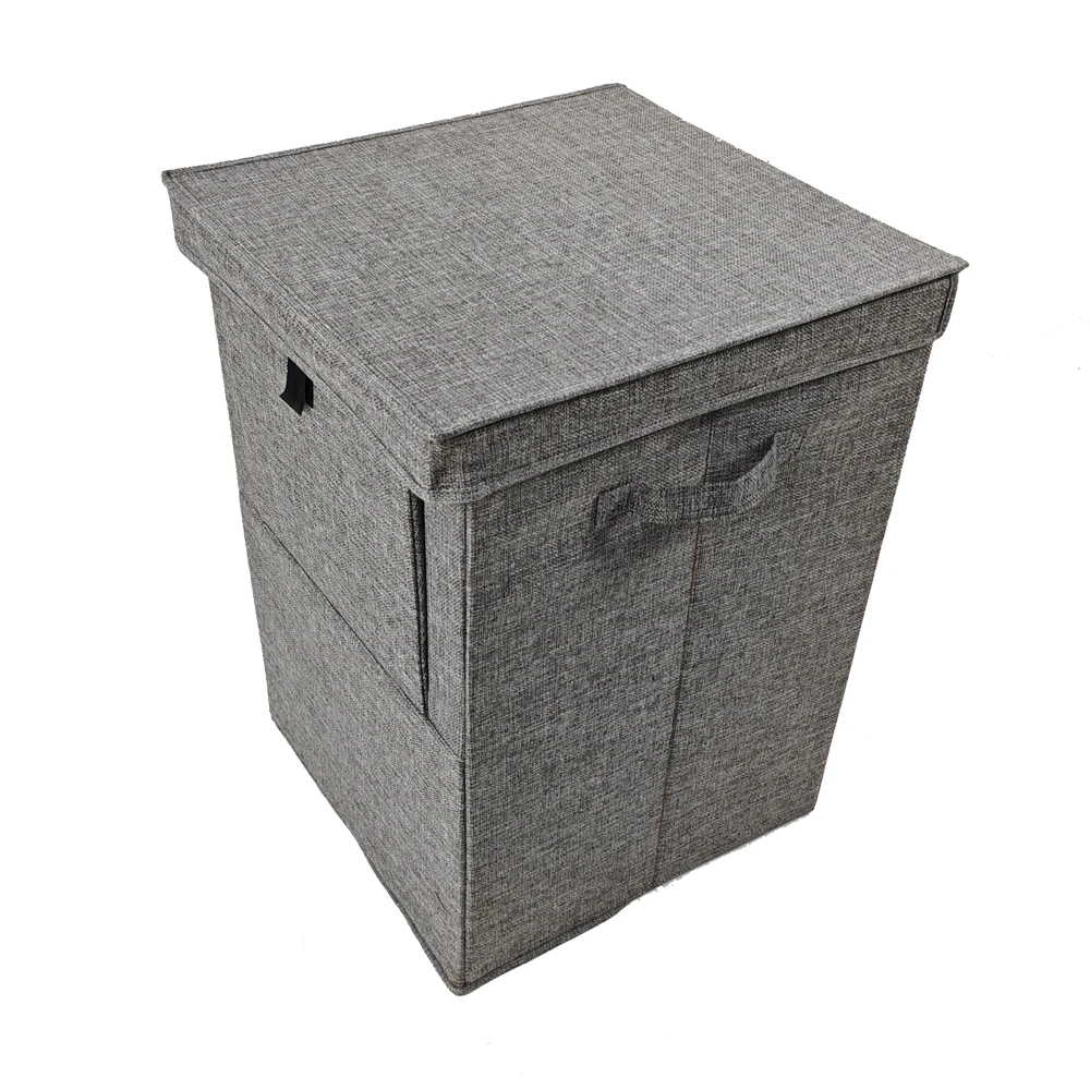 Customizable Laundry Basket Clothes Hamper Collapsible Open Type ...