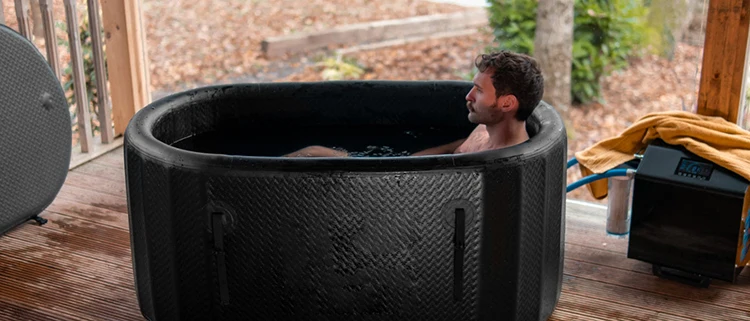 Custom Logo Portable Cold Bath Tub Recovery Home Tank Inflatable Ice ...