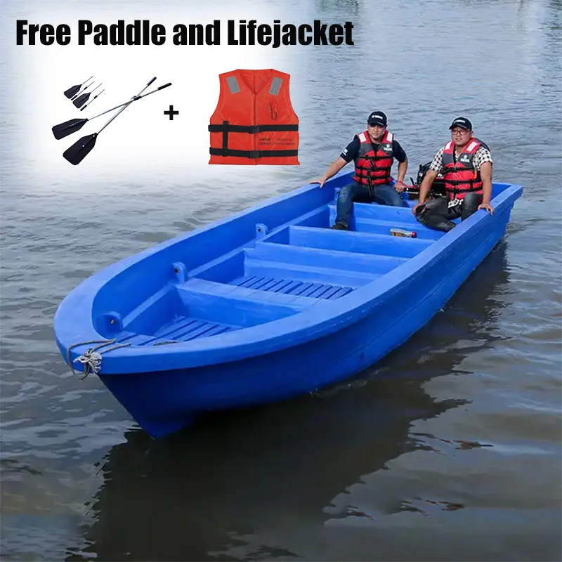 5.3m Plastic Boat - Solid Fishing Boats for Entertainment
