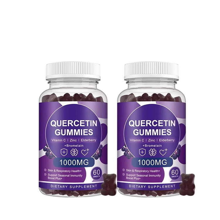 Organic Quercetin Gummies Multivitamin Gummies With Zinc For Kids ...