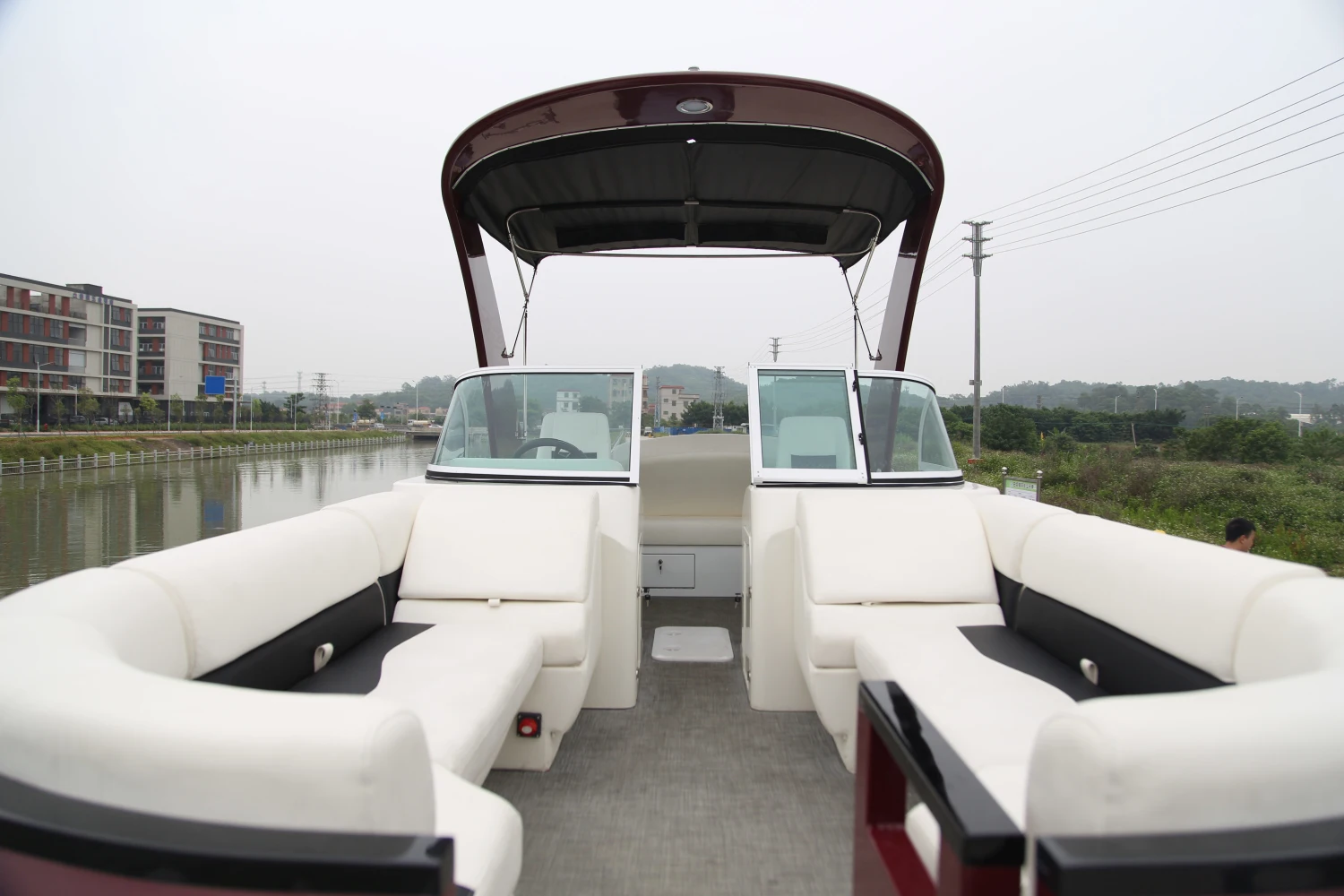 Luxury 27ft Kinocean Sport Series Pontoon Boat: Premium Design, High ...