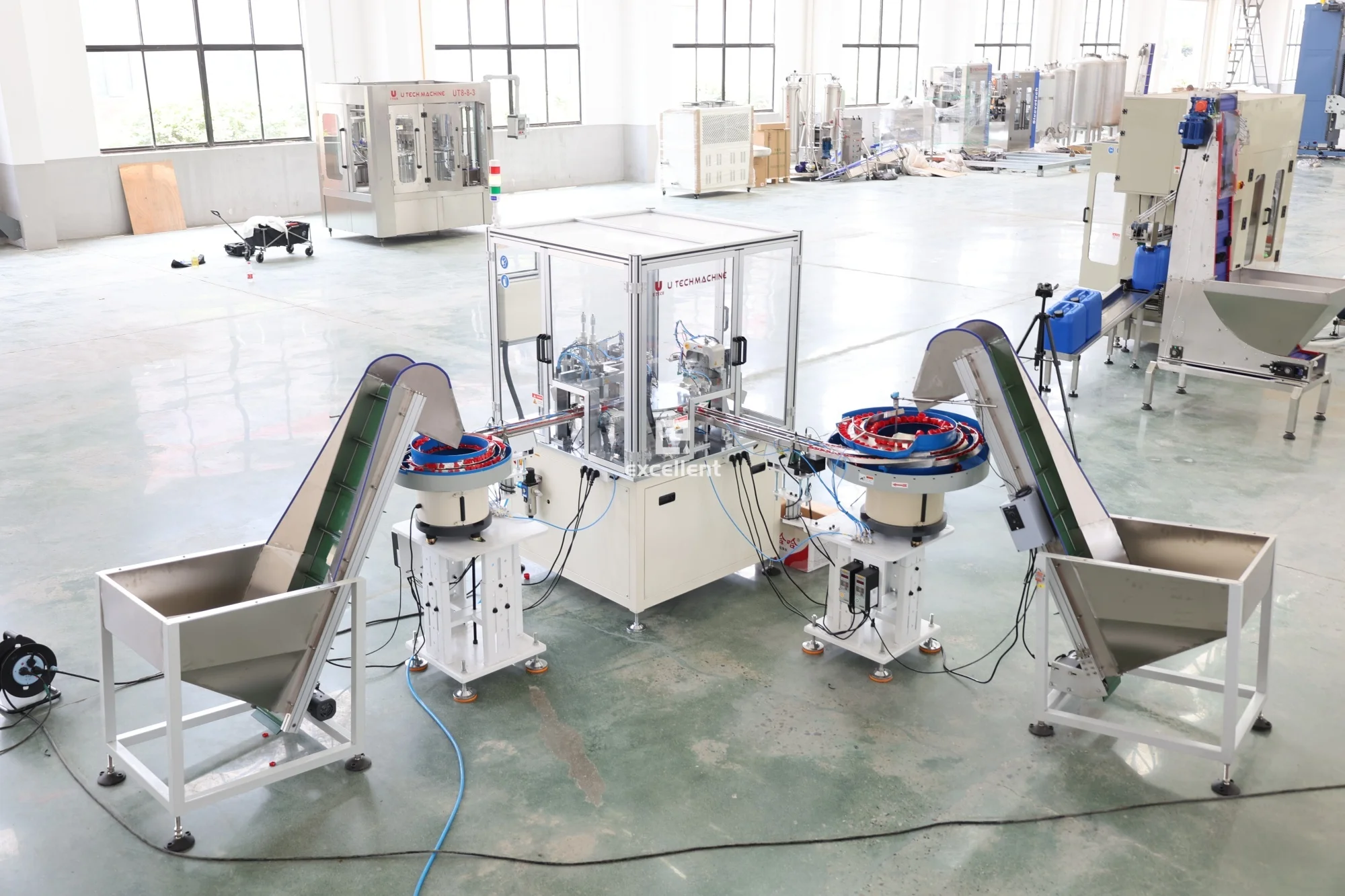 Industrial Use Cap Assembly Machine PLC Core Motor Engine Machinery ...