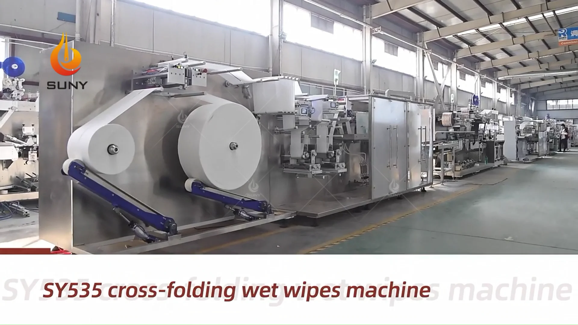 Full Automatic Wet Wipes Manufacturing Equipment Cleansing Wipes Making ...