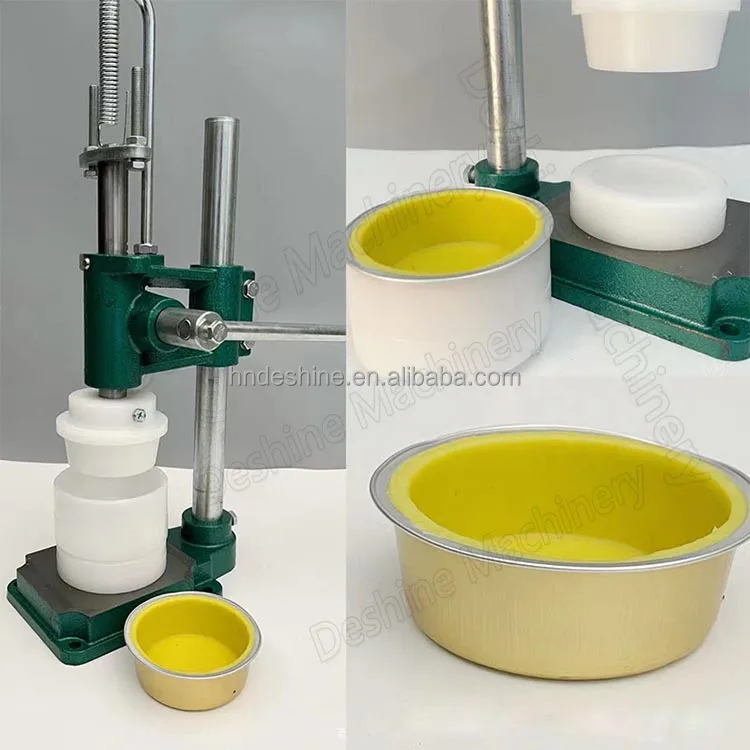High Efficiency Egg Tart Shell Maker - Manual & Customized