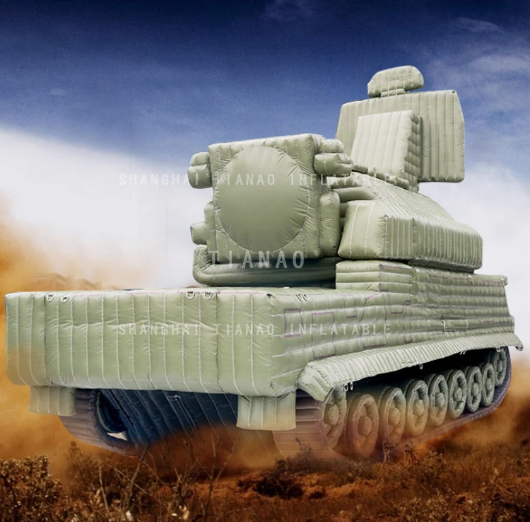 Hot Sale Inflatable Simulation Tank for Exercise Decoy Inflatable ...