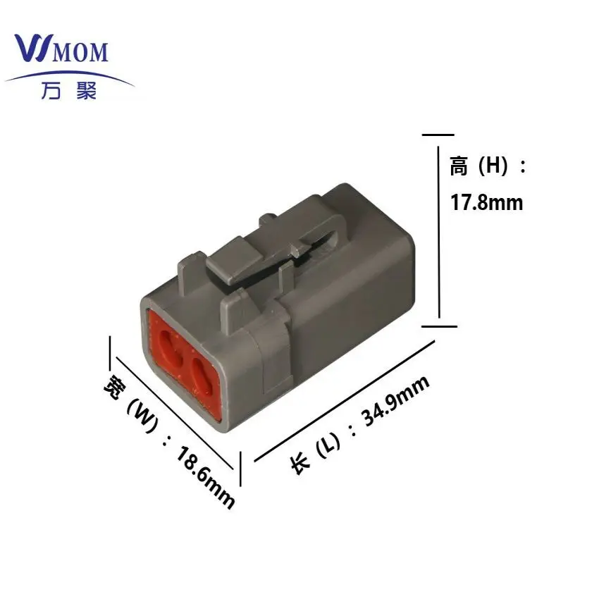 Dtp06-2s Dtp04-2p Plastic Waterproof Male Female Auto Connector Deutsch Connector Deutsch Dtp ...