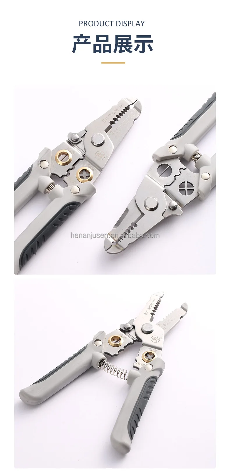 Wire Splicer Cable Stripper Multipurpose Stripping Tool Electrical Wire ...