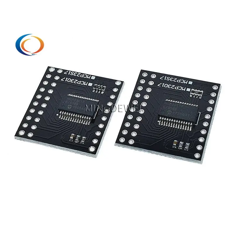 MCP23017 IIC I2C SPI MCP23S17 Bidirectional 16-Bit I/O Expander Pins ...
