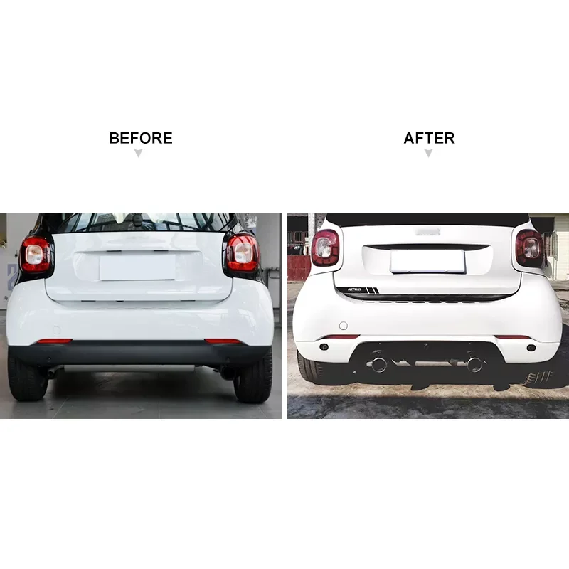 Upgrade B Style Body Kit Rear Bumper Lip After The Lip Rear Bumper ...