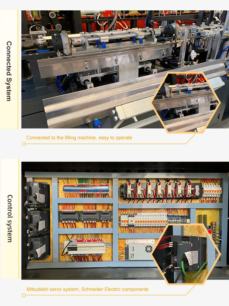 Automatic Pet Bottle Making System Bottle Blowing Machine - Buy Blow ...