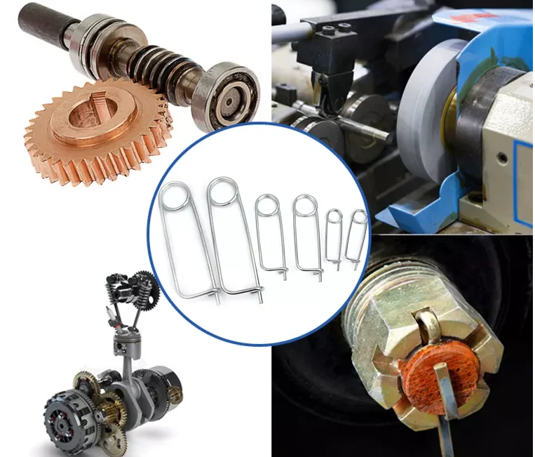 Industrial Stainless Steel Safety Lock Pin Spring Wire Pins