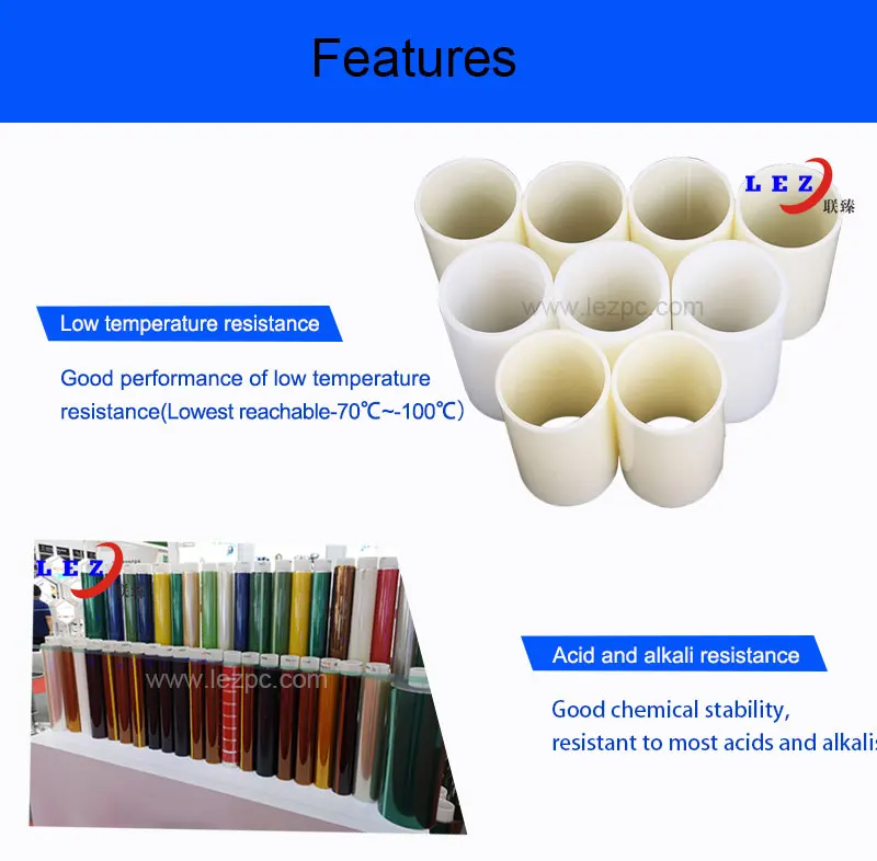 Factory Custom Plastic White Pipe ABS PVC PC PE Extrusion