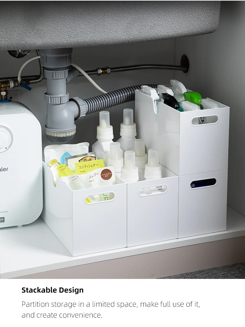 SHIMOYAMA Multi-purpose U Shape Storage Box With Handle - Injection ...