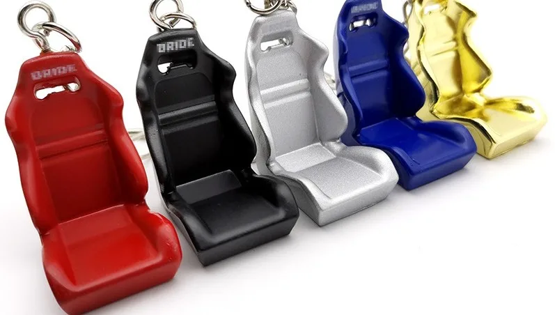 Jdm Aluminum Car Chair Racing Seat Keychain Keyring - Buy Bride Seat ...