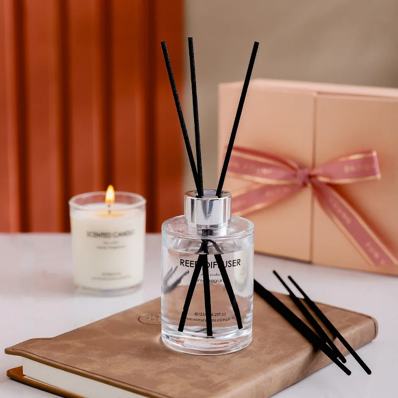 Luxury Gift Box Set Roses For Girlfriend Rattan Scented Candle And Reed ...