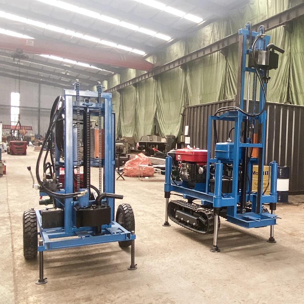 Fast Shipping Fully Hydraulic Diesel Water Well Drill Machine