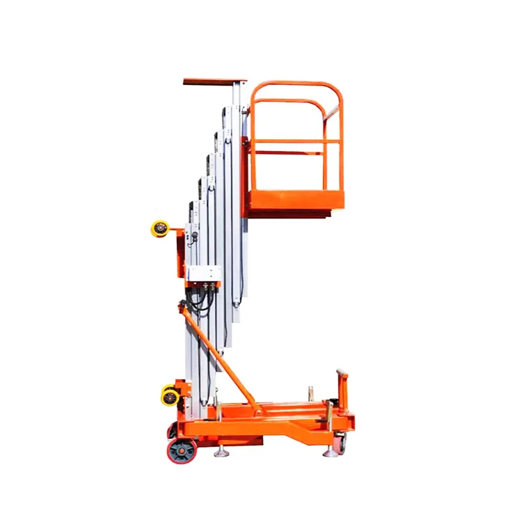 Electric Scaffold Lift Platform 500kg | 6/8/10M Mobile Electric Lifting ...