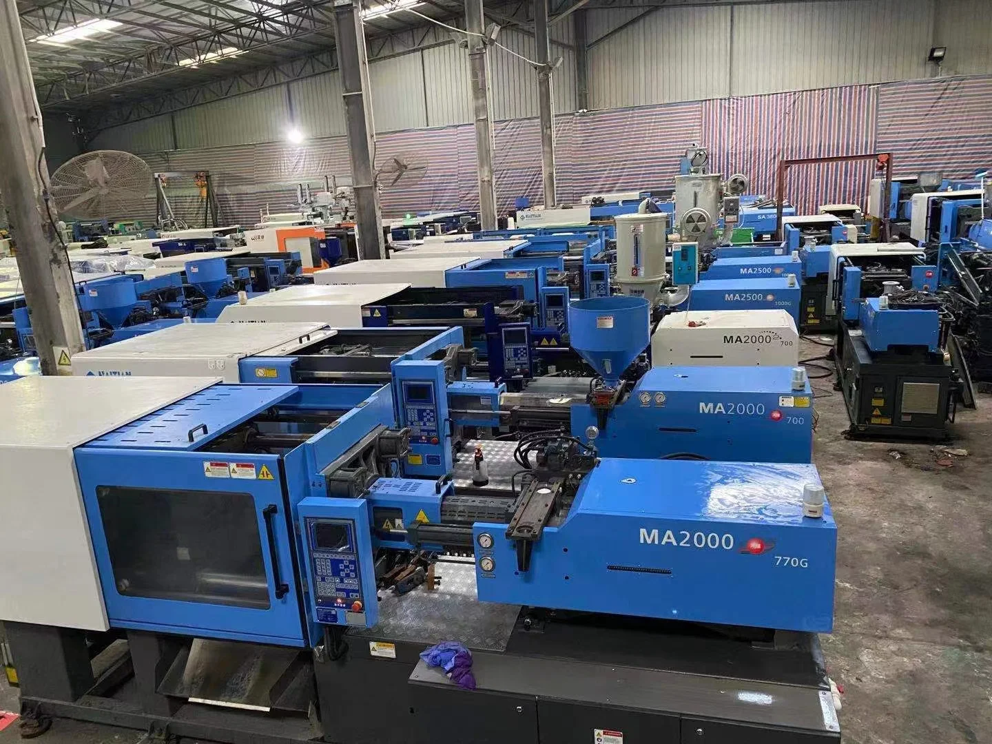 Haitian MA6500 Plastic Injection Moulding Machine 250Ton Injection ...