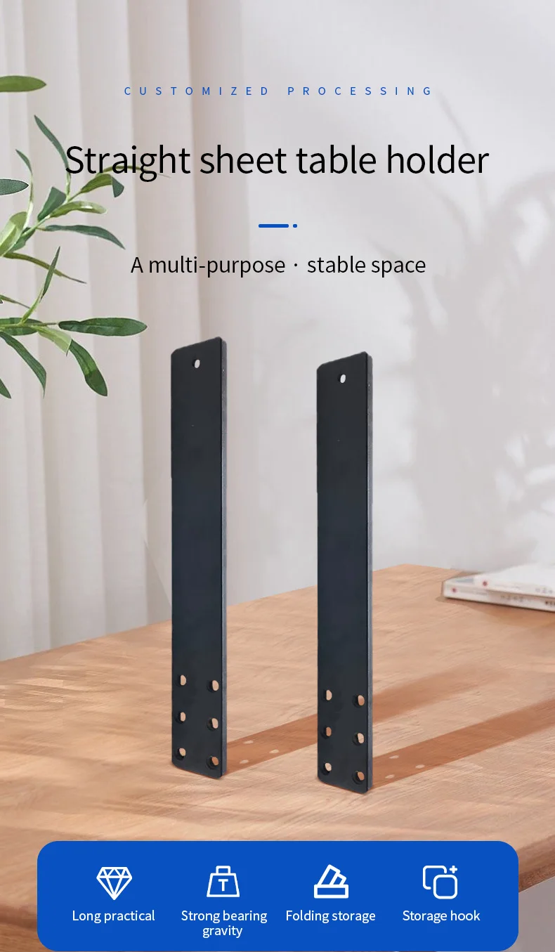 Custom Heavy Duty Countertop Support Brackets for Kitchen Island Quartz