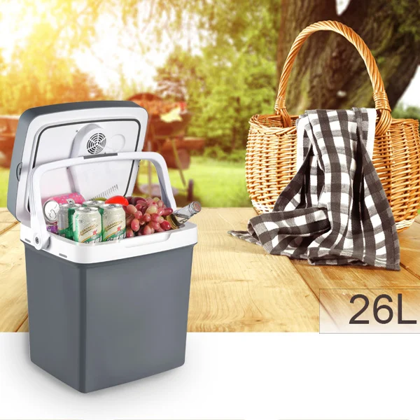 24l Dc Mini Fridge Cooler And Warmer Refrigerators For Outdoor Portable ...
