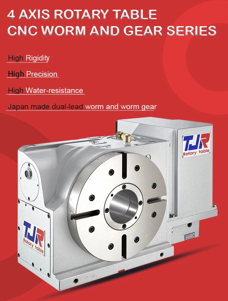Cnc Machine High Precision Vertical Rotary Table 4th Axis Rotary ...