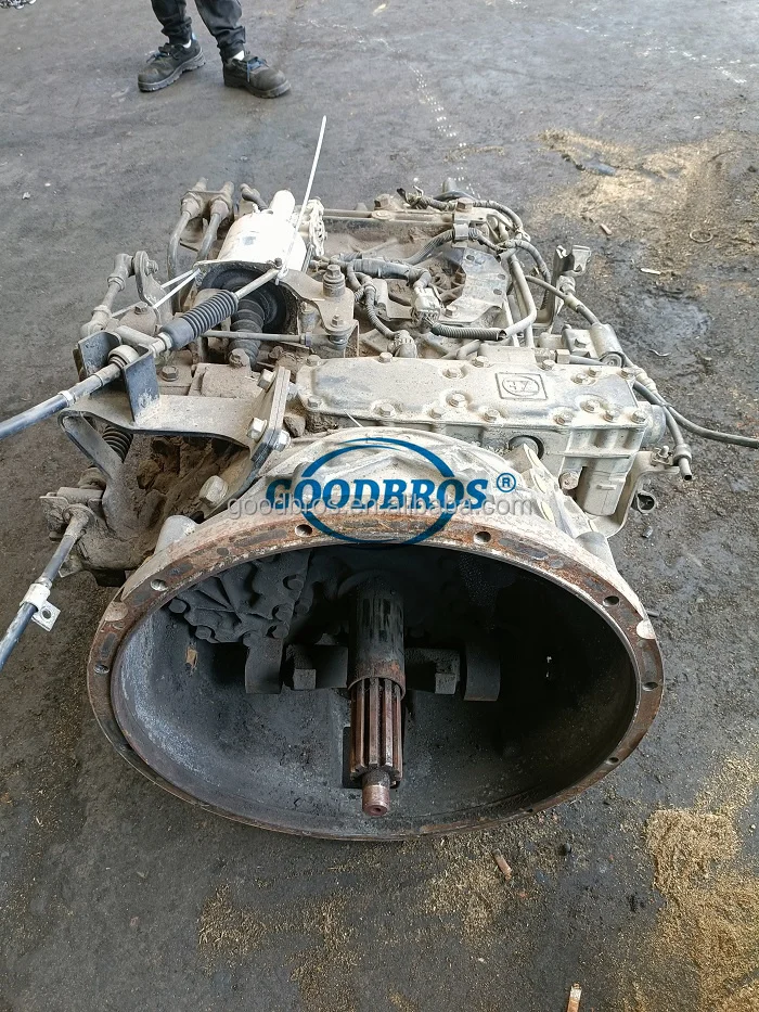 Used Original E13C Engine ZF16S221 Transmission Gearbox