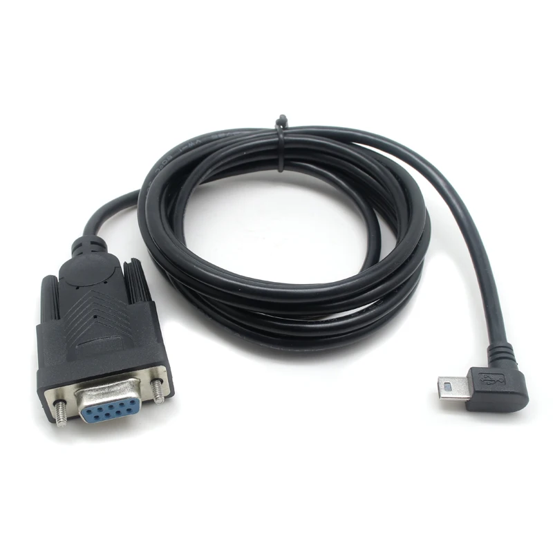 Db9 Female Ftdi To Mini Male 90 Degree Bend Cable - Buy Usb To Rs232 ...